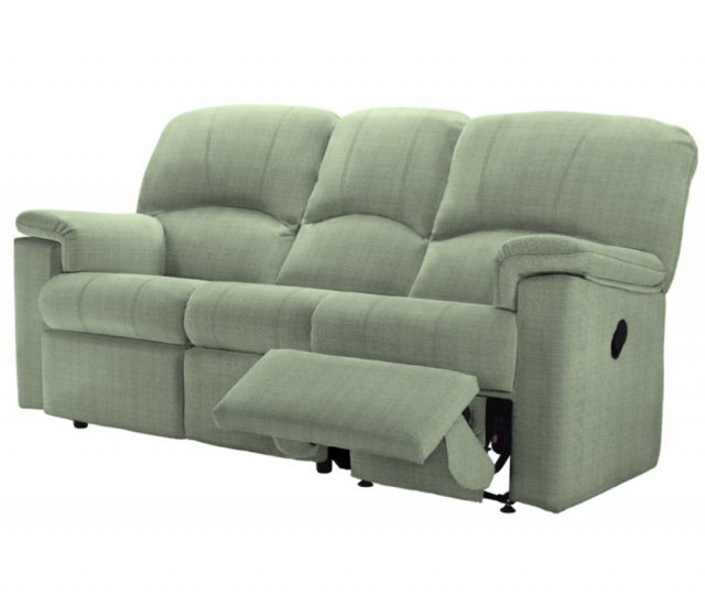 G Plan Chloe 3 Seater One Side Manual Recline - Sofas - Hafren Furnishers