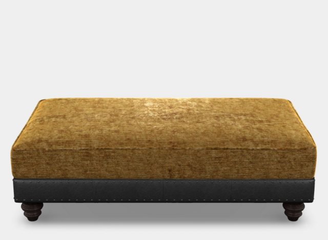 Tetrad Constable Rectangular Stool Bespoke - Footstools - Hafren Furnishers