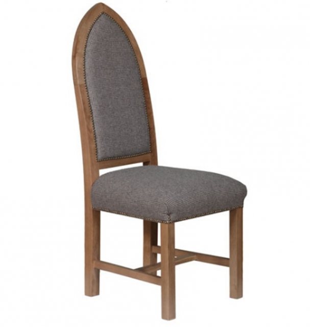 Carlton Furniture Upholstered Bespoke Cathedral Chair - Dining Chairs ...