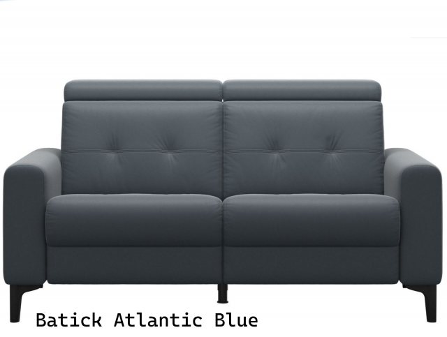 Stressless Anna 2 Seater Static Sofa With A1 Arms - Sofas - Hafren ...