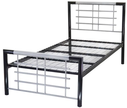 Metal Beds Atlanta Bed Frame - Contract Beds - Hafren Furnishers