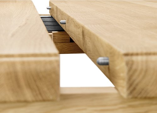 Clemence Richard Moreno Oak D End Table - Dining Tables - Hafren Furnishers