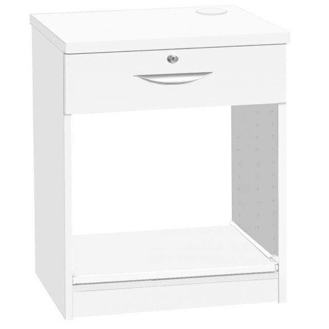 R White Cabinets Printer/Scanner Desk Drawer Unit - Quick Buy - Hafren ...