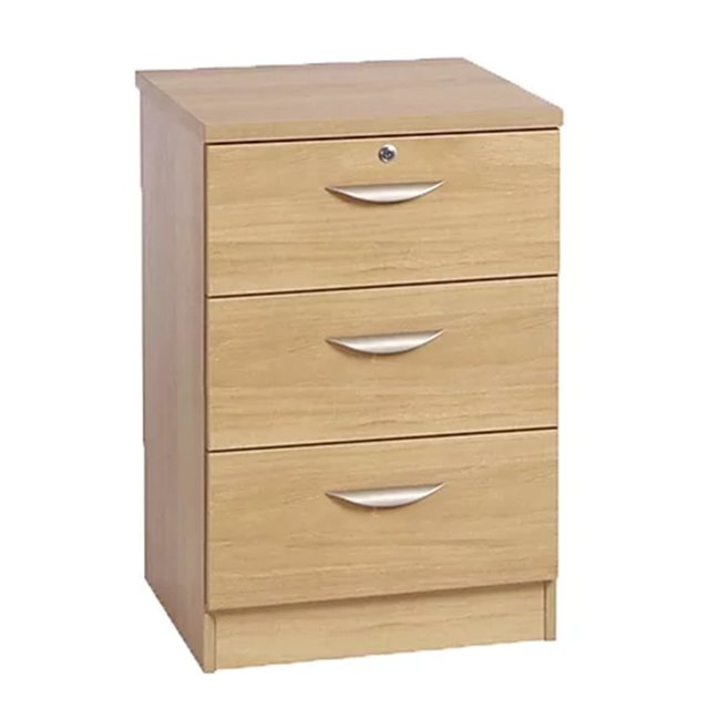 R White Cabinets 3 Drawer CD/DVD Storage Unit - Quick Buy - Hafren ...